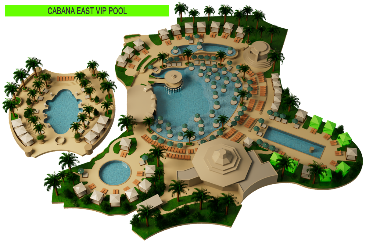 Flamingo GO Pool Bottle Service for 2025 | Exploring Las Vegas