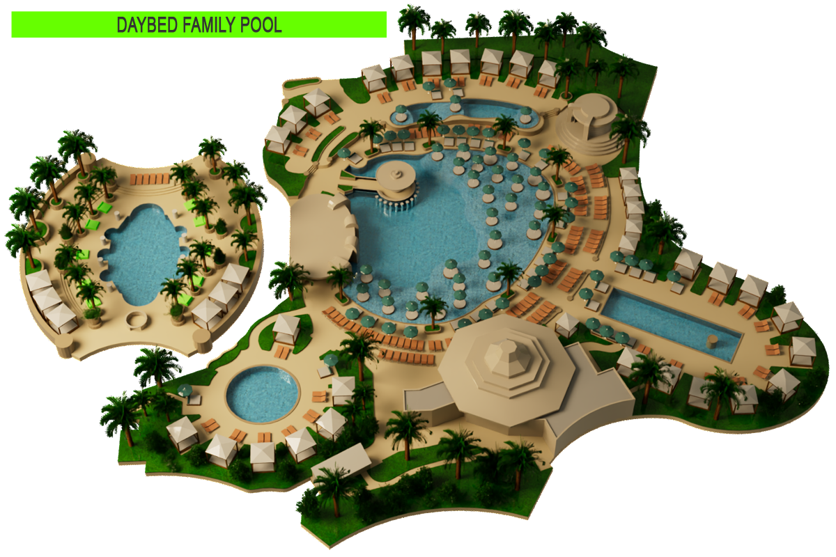 Flamingo GO Pool Bottle Service for 2025 | Exploring Las Vegas