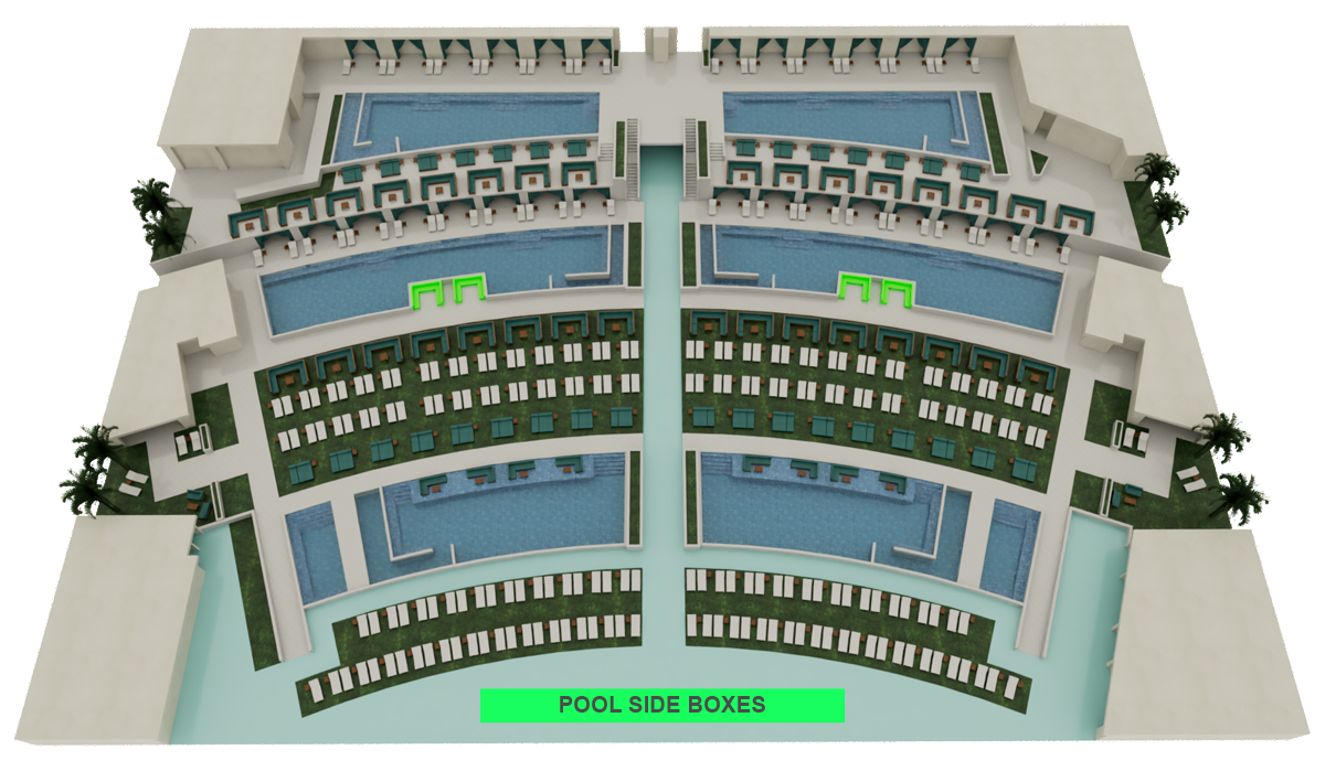 Stadium Swim Bottle Service for 2025 | Exploring Las Vegas